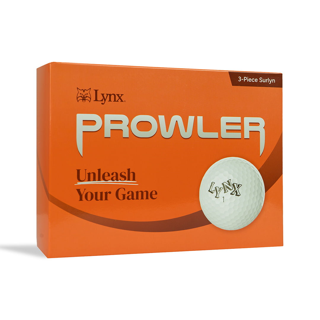 Prowler® 3 Piece Golf Balls – Lynx Golf